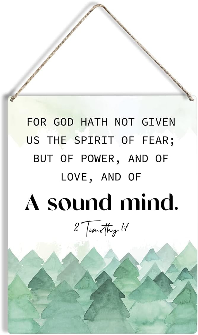 2 Timothy 17 Scripture Bible Verse Wood Sign 8x10 Rustic Christian ...