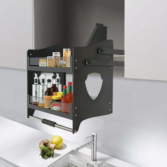 Upper Cabinet Pull Down Shelf