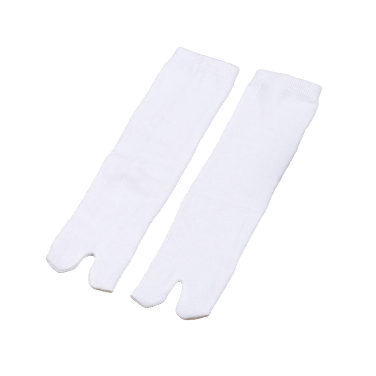 2 Toe Flip Flop Socks Men Funny Two Finger Socks for Street Backpacking ...