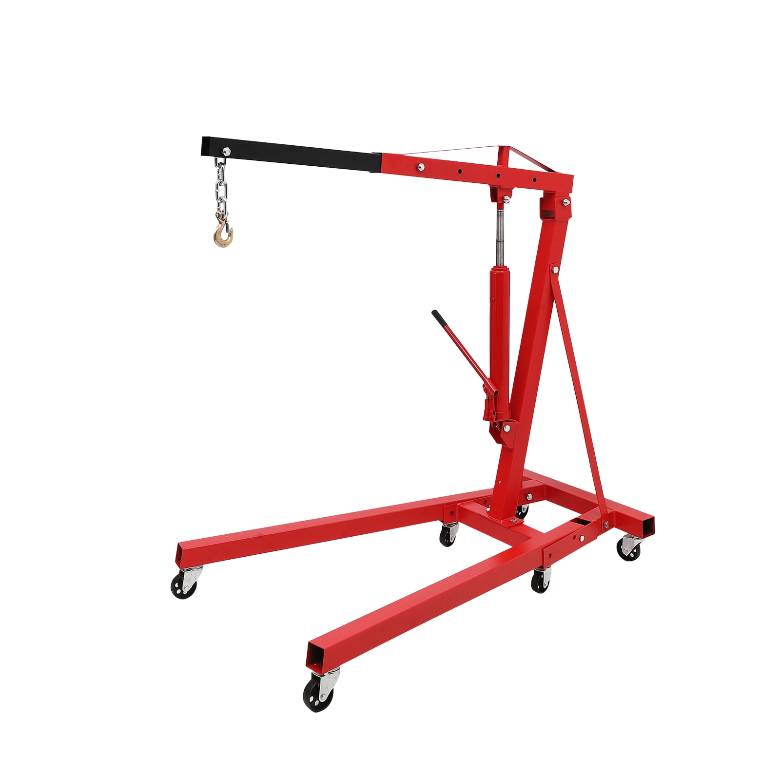 2 Ton(4000lbs) Folding Engine Hoist Cherry Picker,Shop Crane Hoist ...