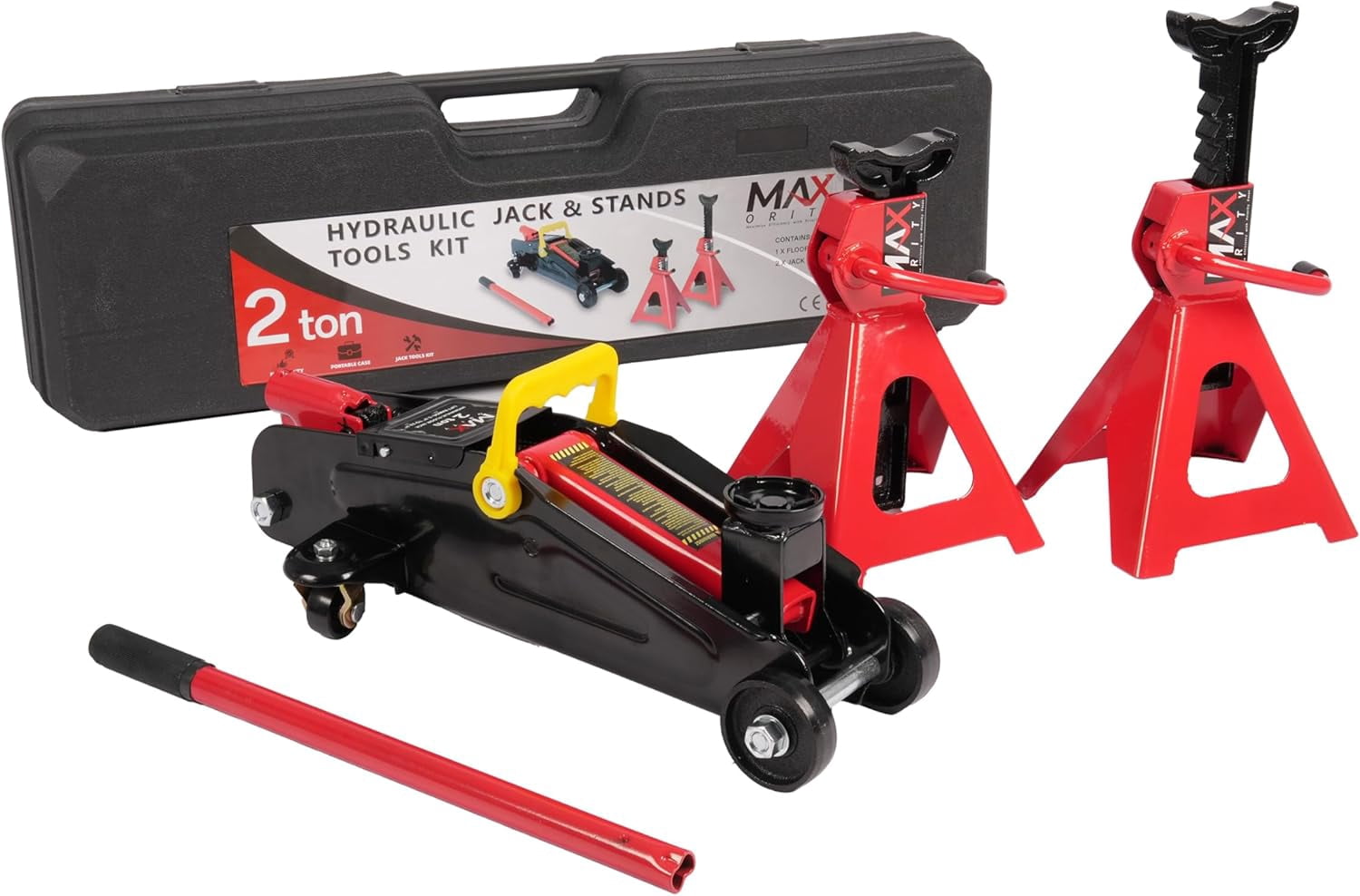 2-Ton (4400 lbs) Hydraulic Low Profile Trolley Garage Service/Floor ...