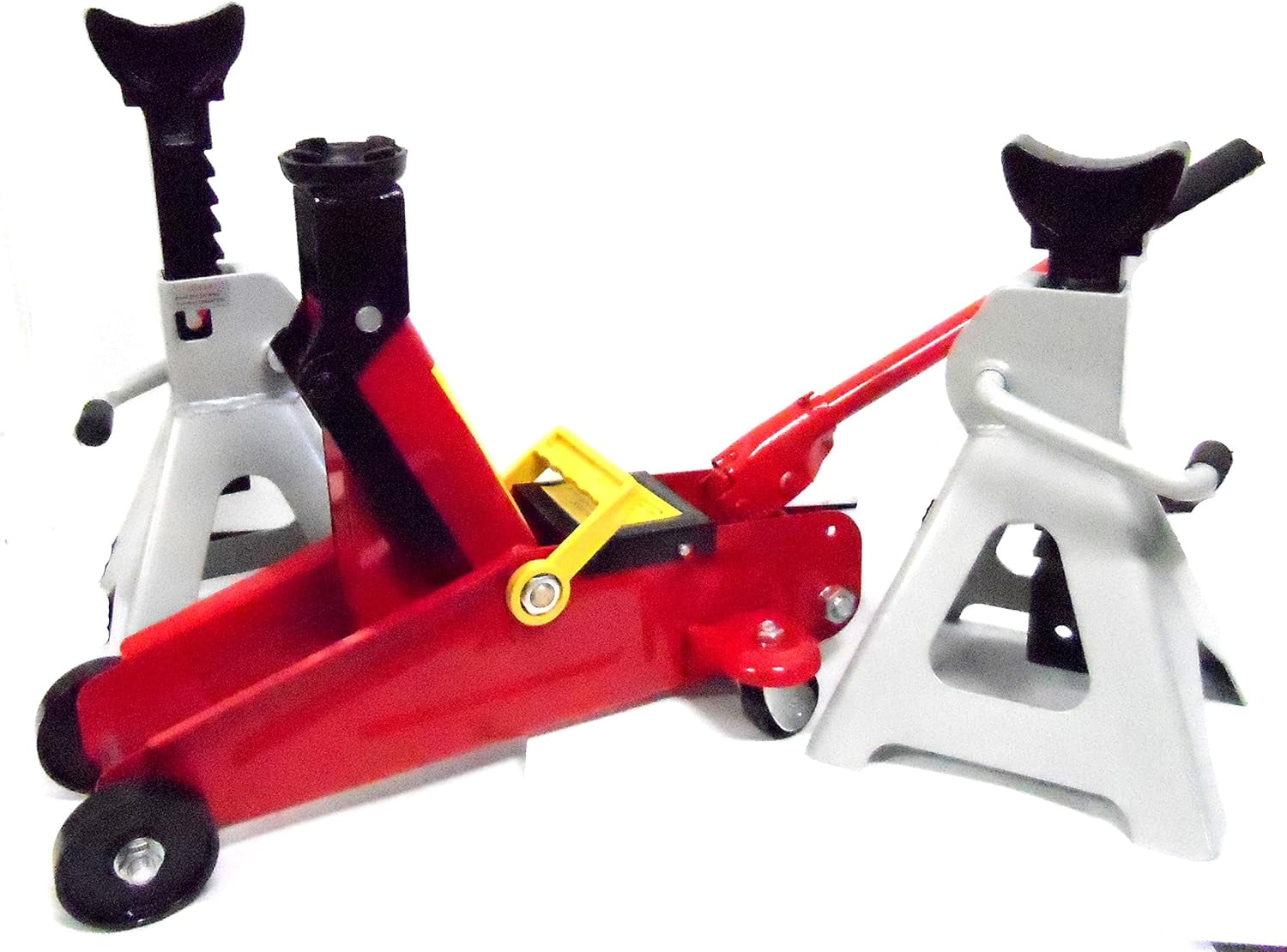 2 Ton Floor Jack and 3 Ton Jack Stand Combo - Walmart.com