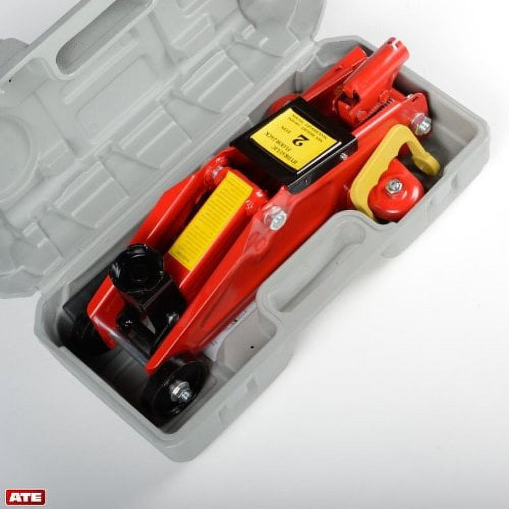 2 Ton Floor Jack with Hard Case Stable Quick Release for Automotive ...