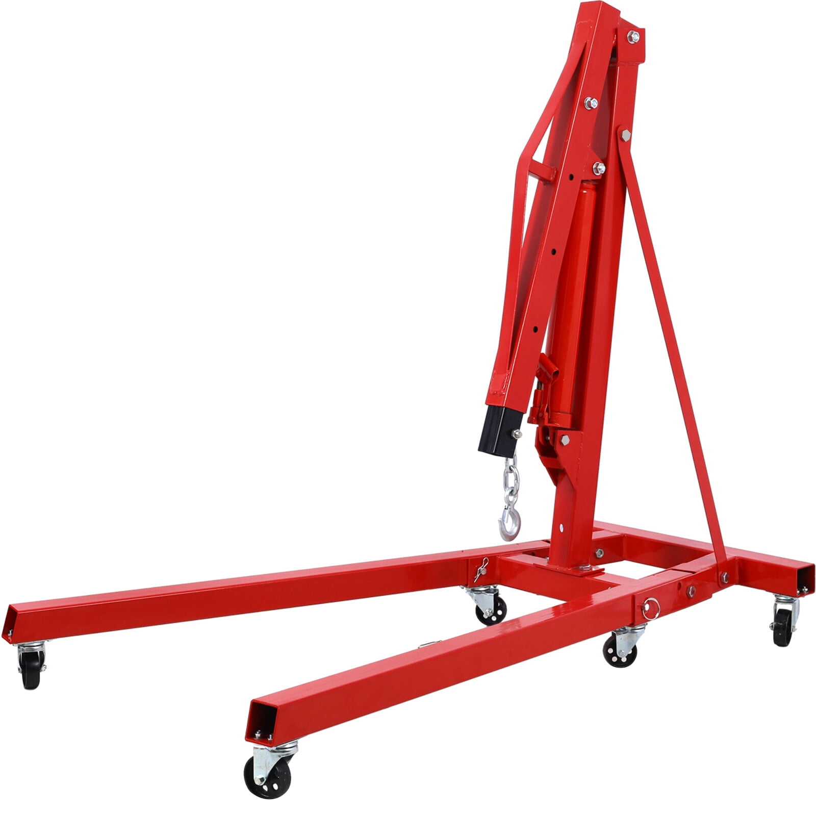 2 Ton Folding Engine Hoist Cherry Picker Shop Crane Hoist Lift, Heavy ...
