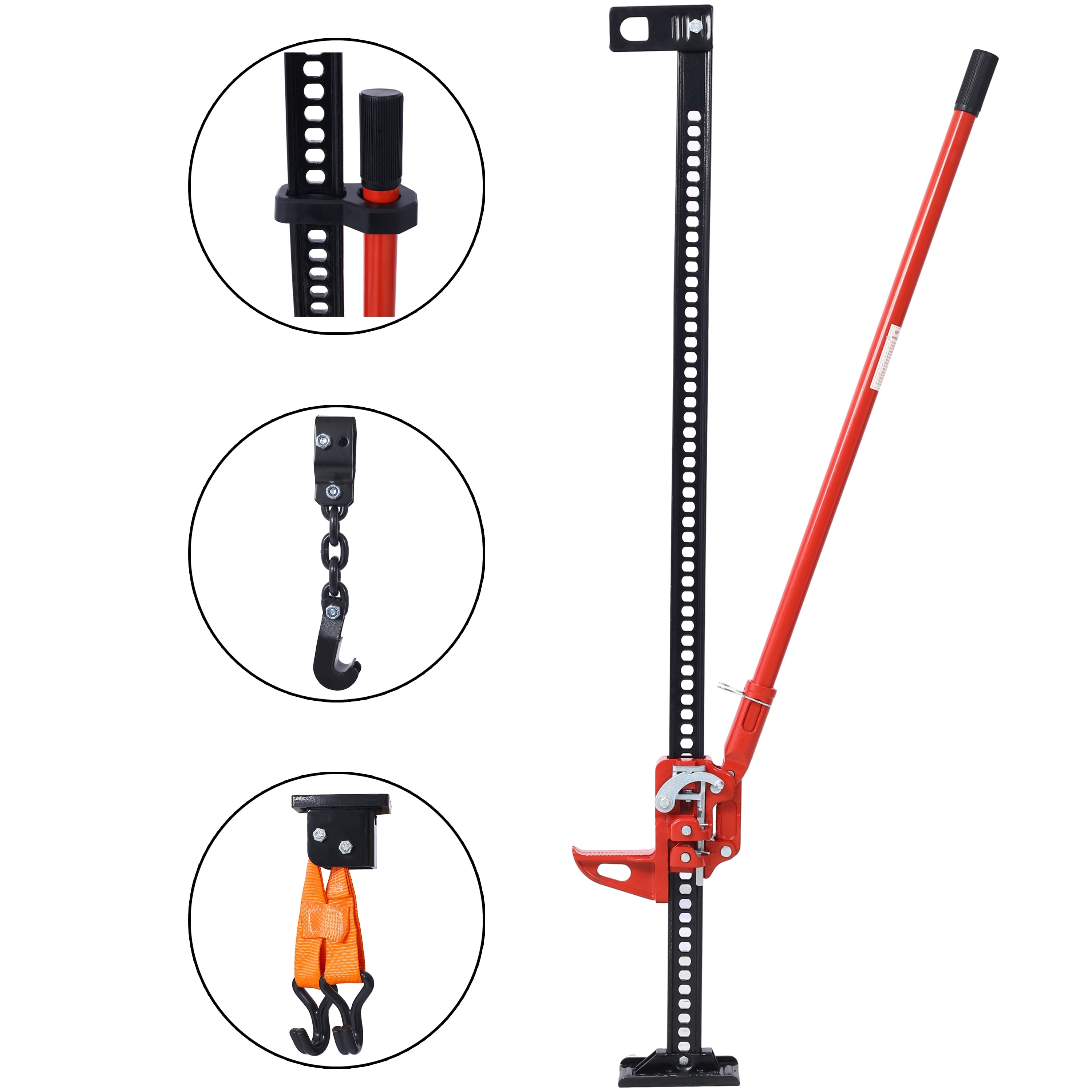 2 Ton Folding Engine Hoist Cherry Picker Shop Crane Hoist Lift, Heavy ...
