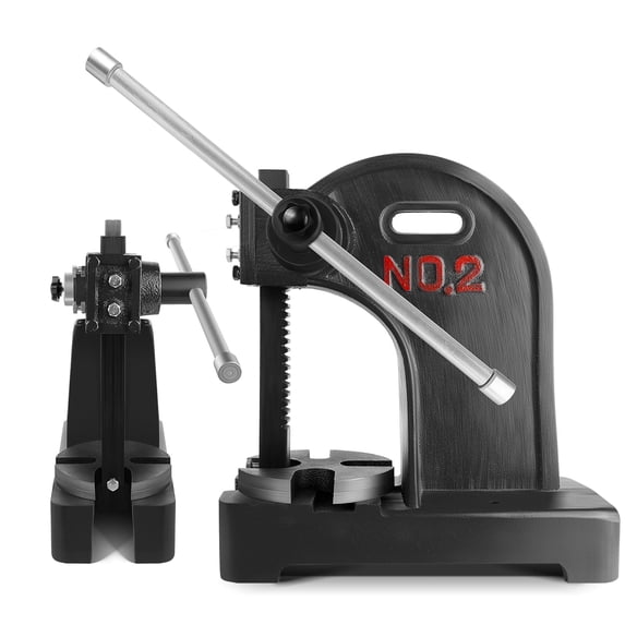 2 Ton Manual Desktop Arbor Press, 8.5in Work Height Arbor Press, Heavy ...