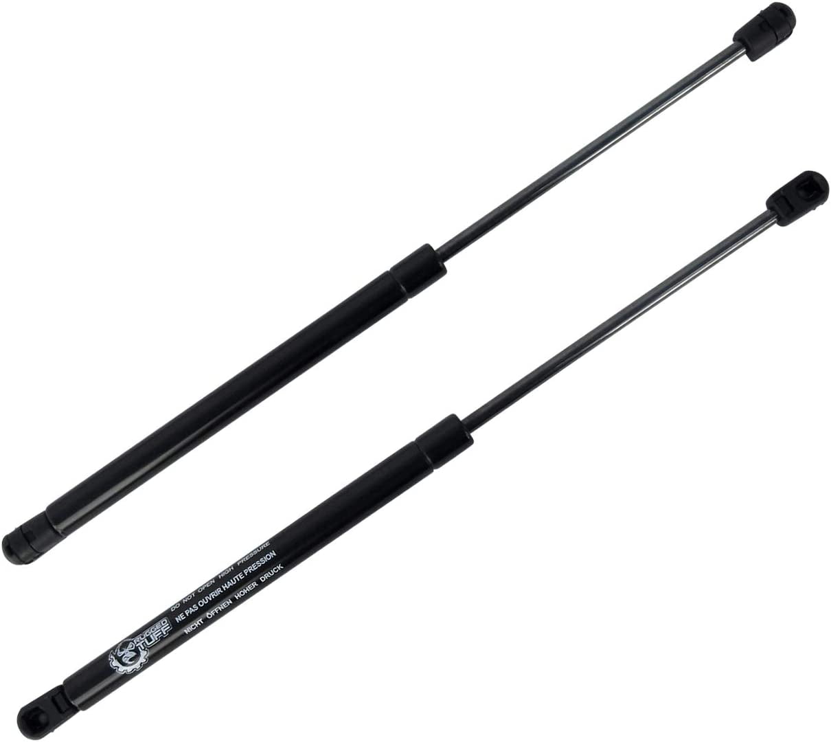 2 Tonneau Cover Lift Supports Gas Struts Shocks Extended Length 19-1/2 ...