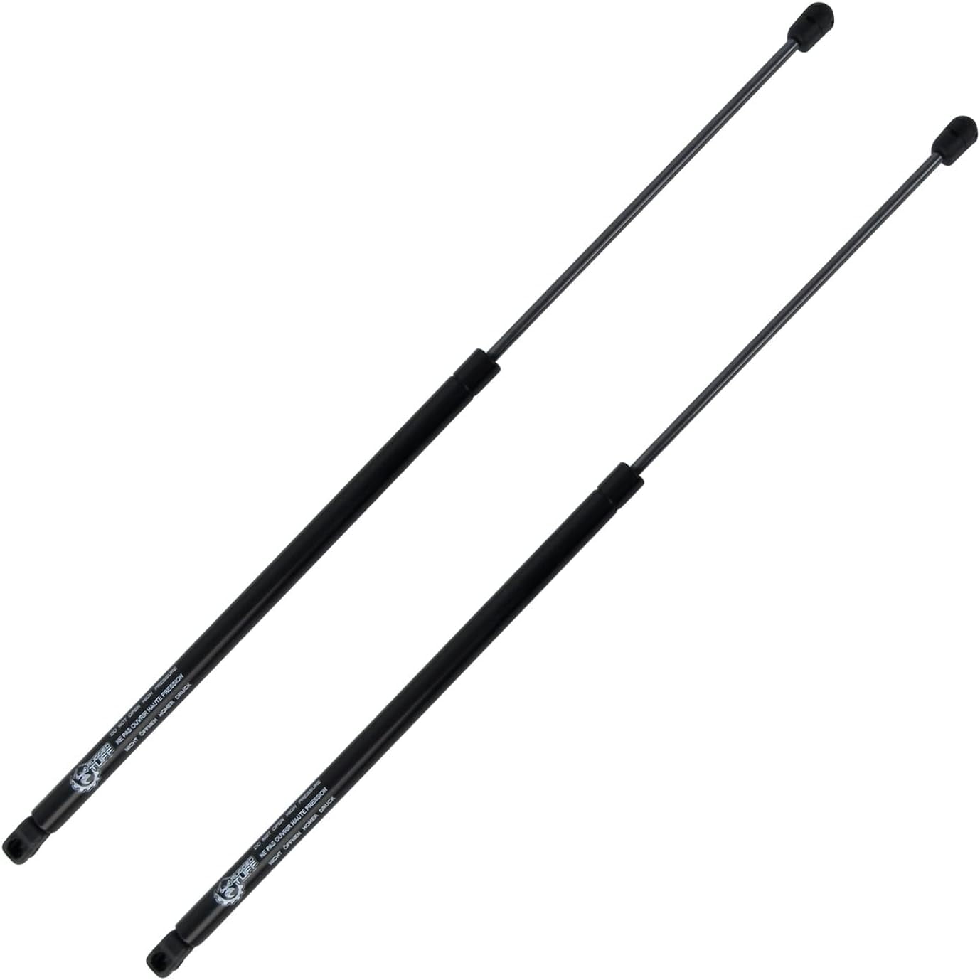2 Tonneau Cover Lift Supports Gas Struts Shocks Extended Length 19.7 ...