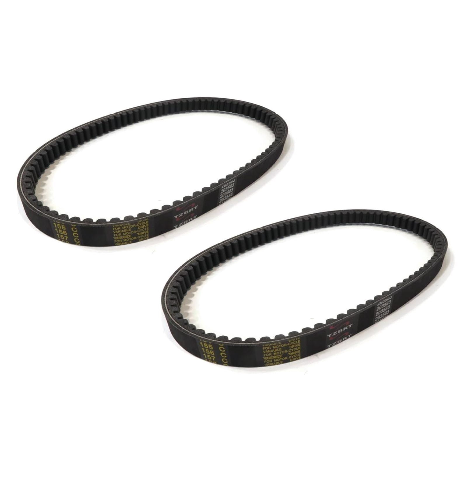 (2) Torque Converter Drive Belts for Carter G776 Belt S20 884-95F Go ...