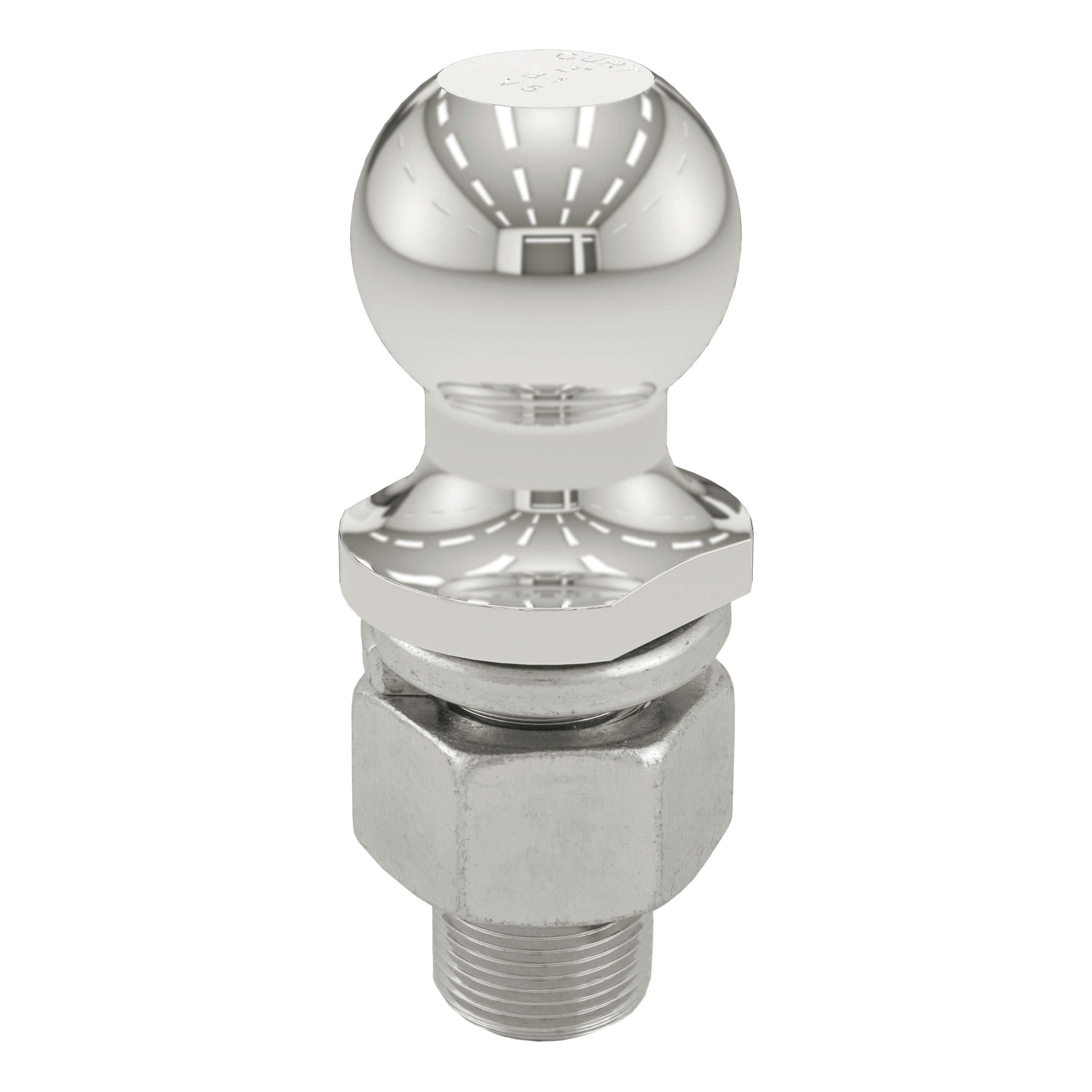 2" Trailer Ball (1-1/4" x 2-5/8" Shank, 10,000 lbs., Stainless ...