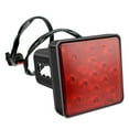 2" Trailer Hitch Receiver Cover 15 Led Brake Led Lights Tube Cover 4 ...