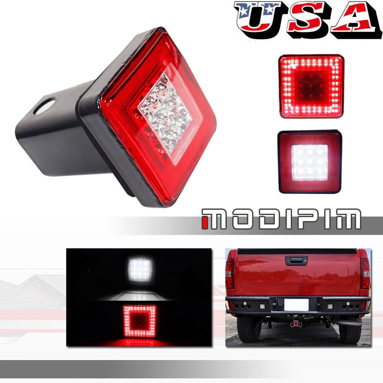 Lighted Hitch Covers Brake Light