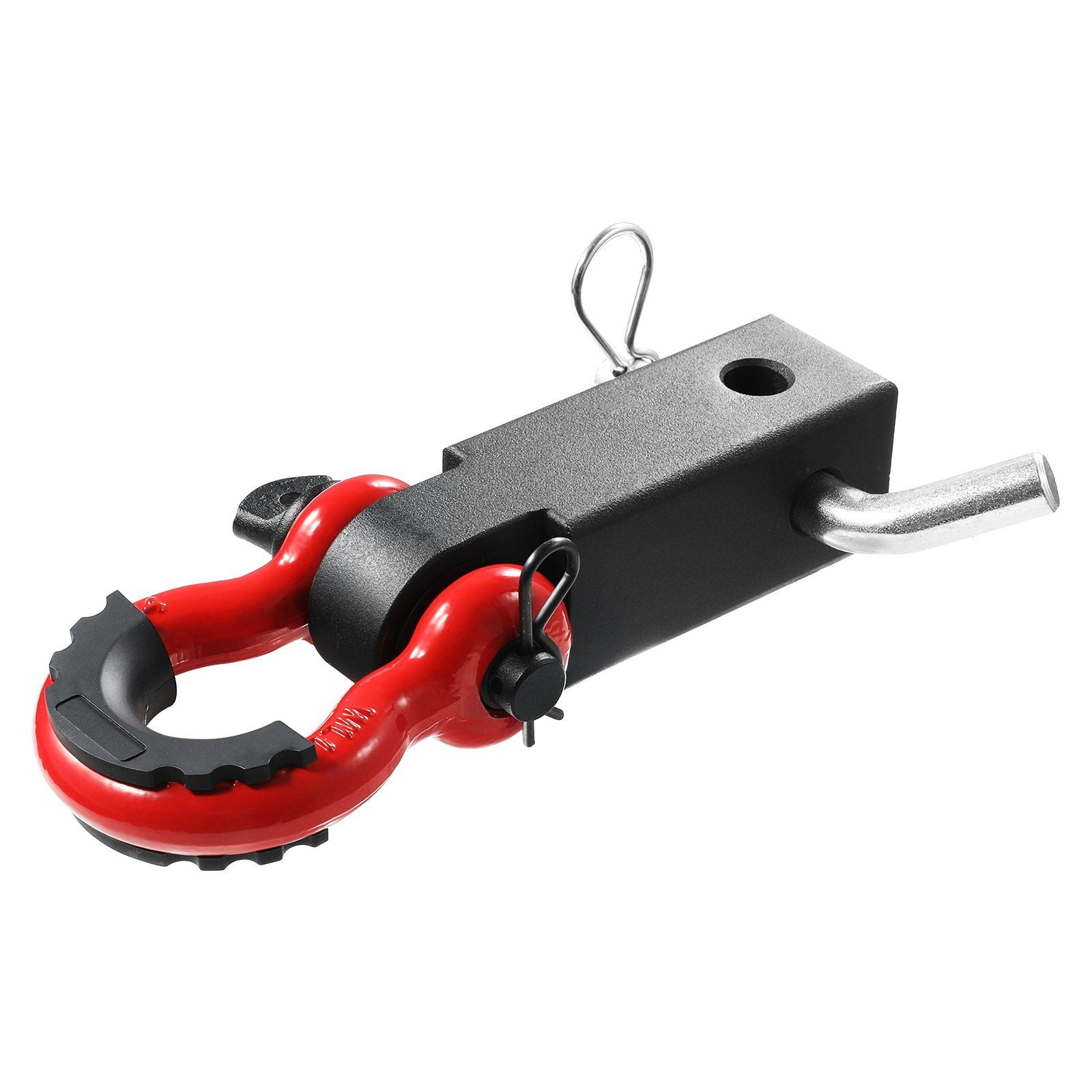 2" Trailer Shackle Hitch Receiver - 16,000LB Capacity D-Ring Mount for ...