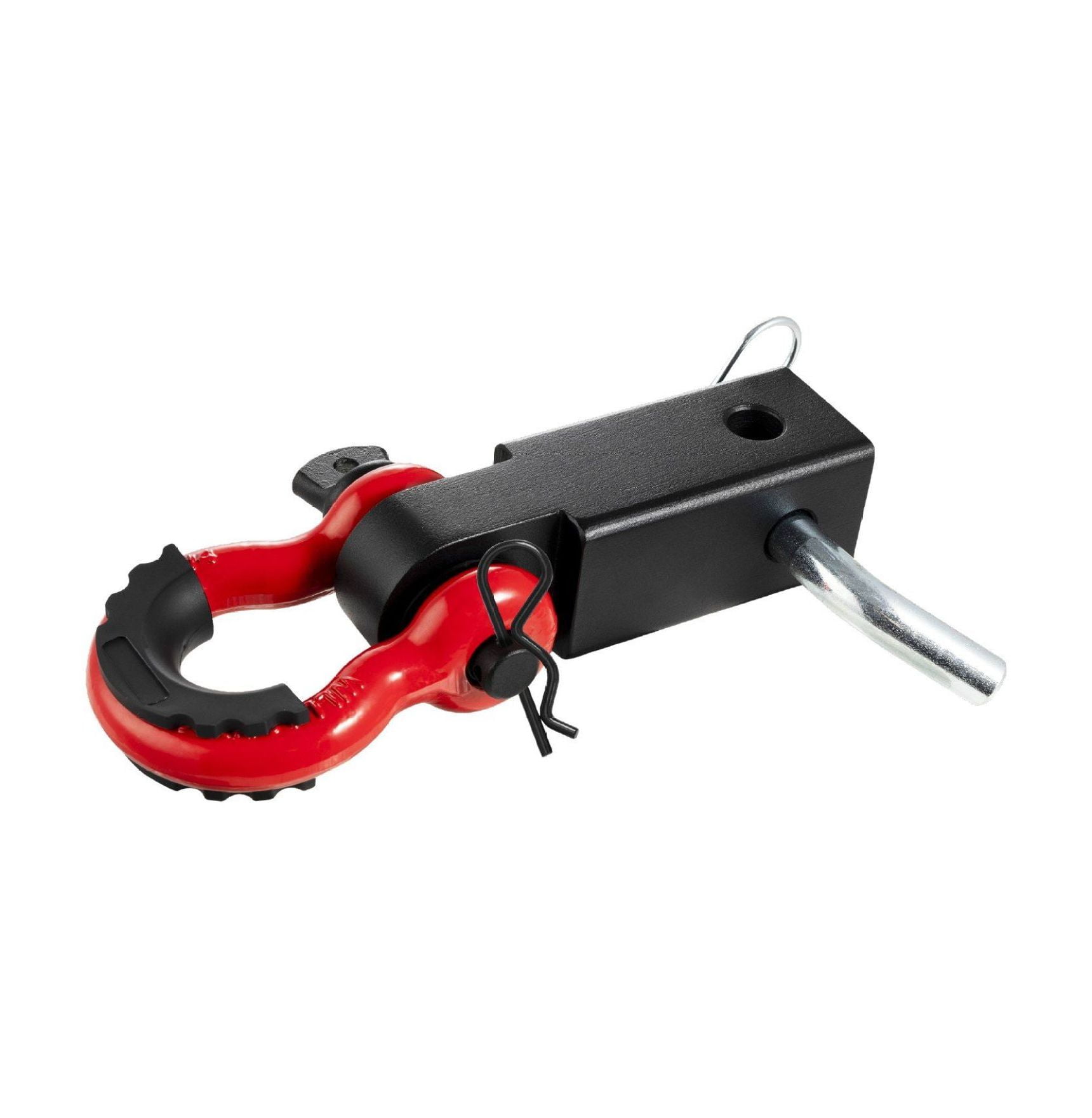 2" Trailer Shackle Hitch Receiver D-Ring Recovery for Truck Jeep 44100 ...