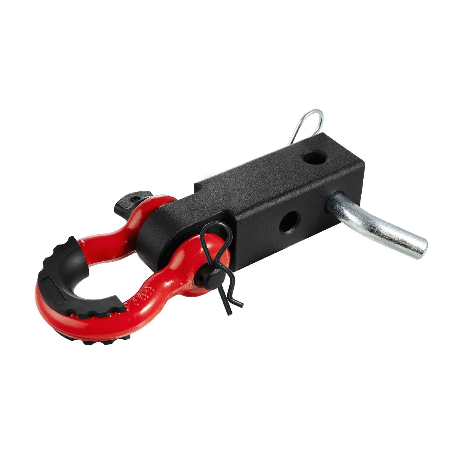 2" Trailer Shackle Hitch Receiver D-Ring Recovery for Truck Jeep 65900 ...