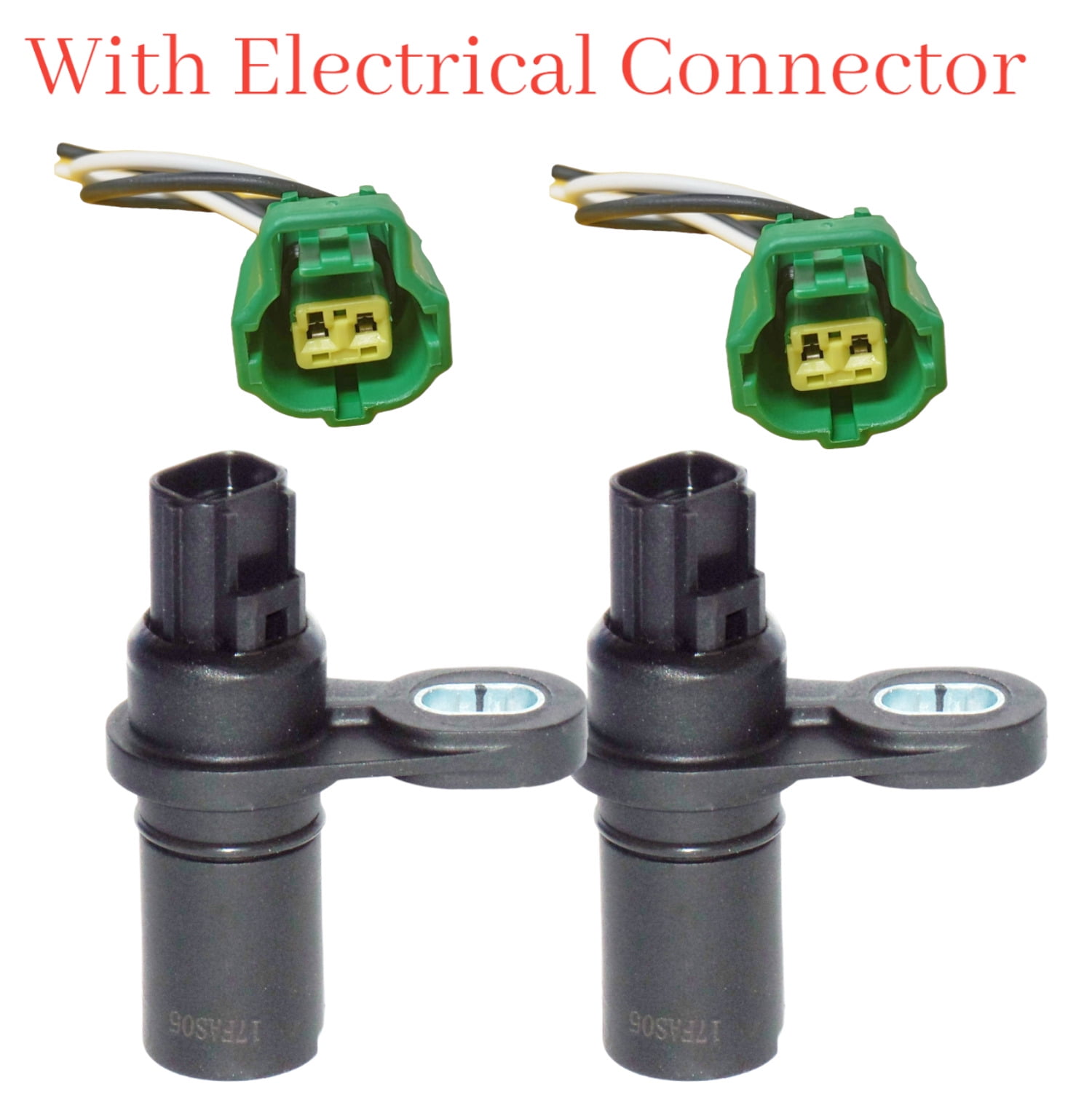 2 Trans Input Output Vehicle Speed Sensor With connector Fit:Chrysler Dodge Jeep - Walmart.com