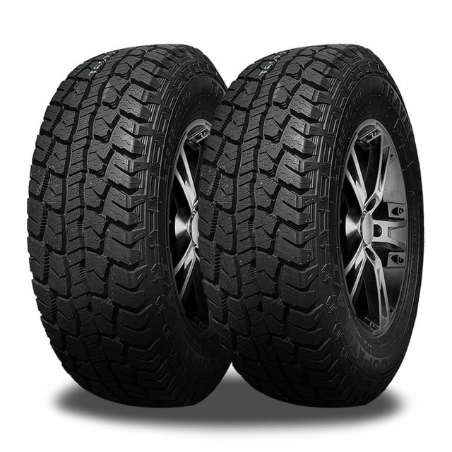 2 Travelstar Ecopath A/T 285/70R17 117T All Terrain Truck SUV 520AB 50K Mileage UNILLSUV019 ...