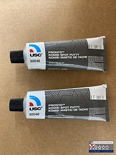 2 Tubes USC 32046 Pronto Kombi Spot Putty 5 OZ Tube Fill Pinholes ...