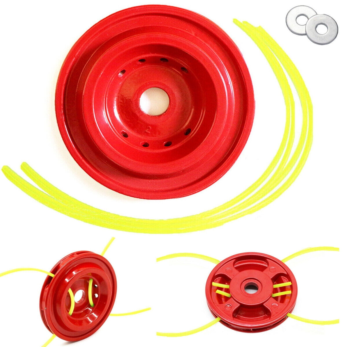 2 Type Universal Trimmer Head Brush Cutter Weed Eater Weed Wacker Head ...