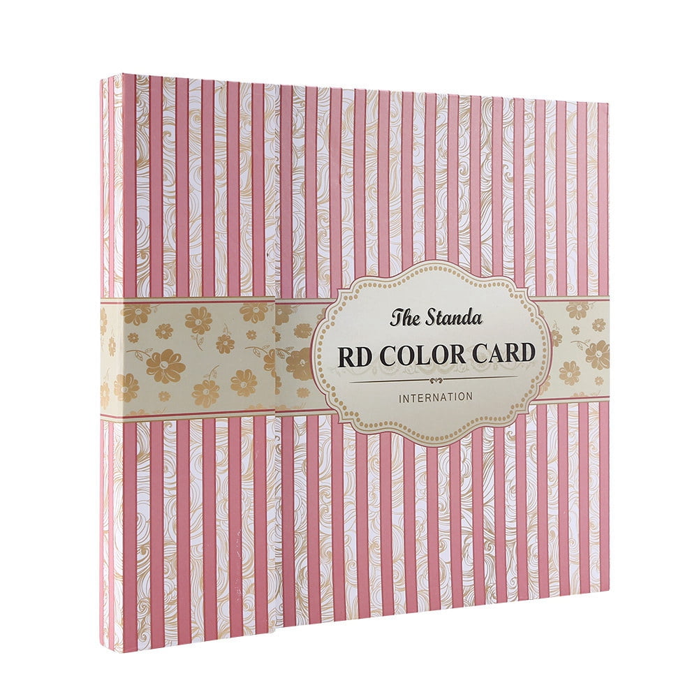 2 Types Nail Color Display Chart Book Nail Polish Gel Color Display ...