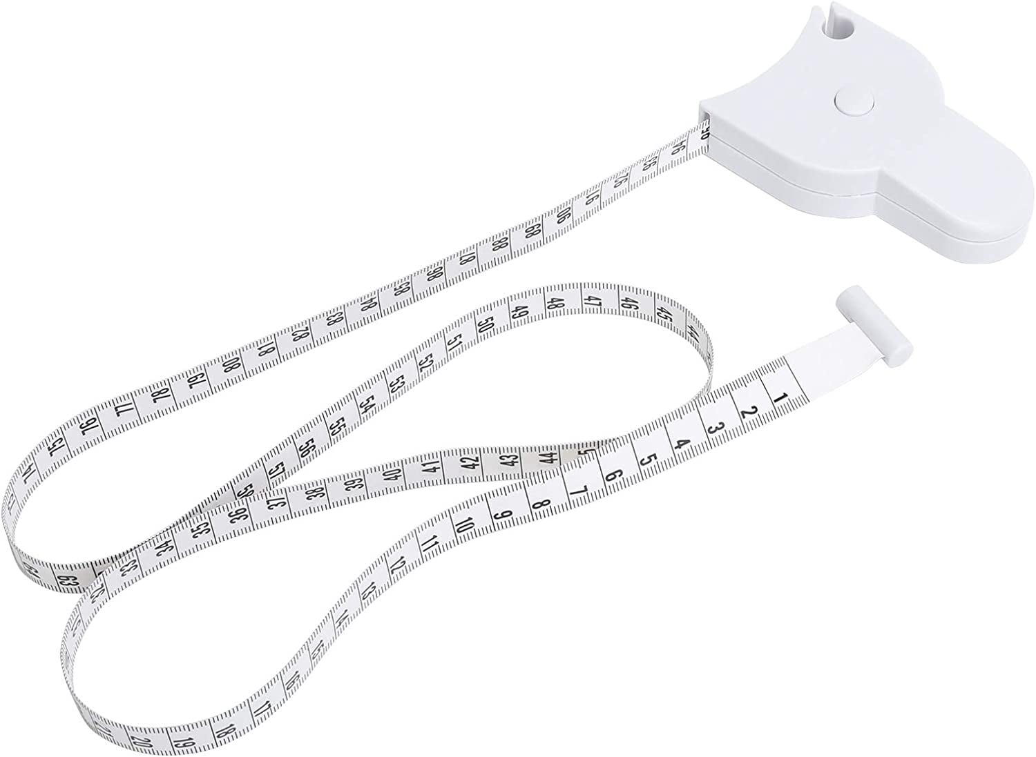 2 Types Waist Measuring Tape, 60Inch (150CM) Double/Single Sided ...