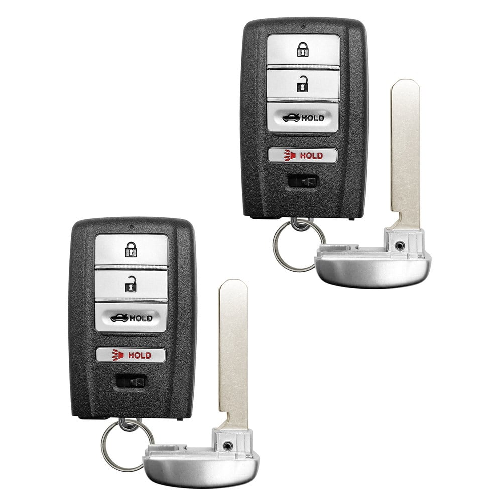 2 Uncut Keyless Entry Remote Key Fob Replacement for 2014-2019 for ...