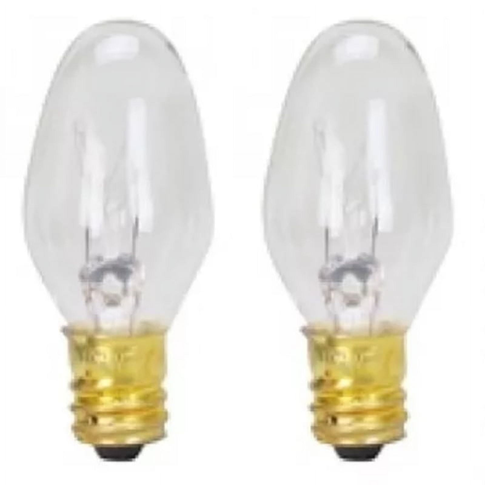 2 Universal Clothes Dryer Light Lamp Bulb 10w 120V volt 10c7 - Walmart.com