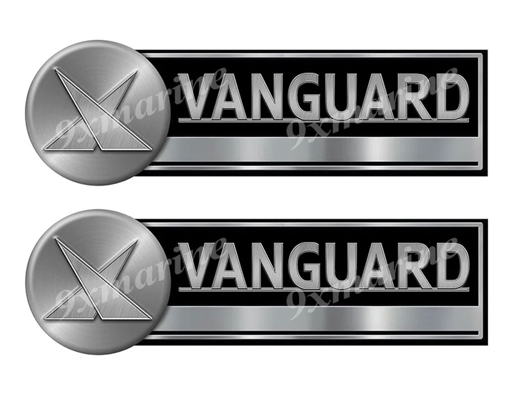 2 Vanguard Classic Stickers - 10" long each - Walmart.com