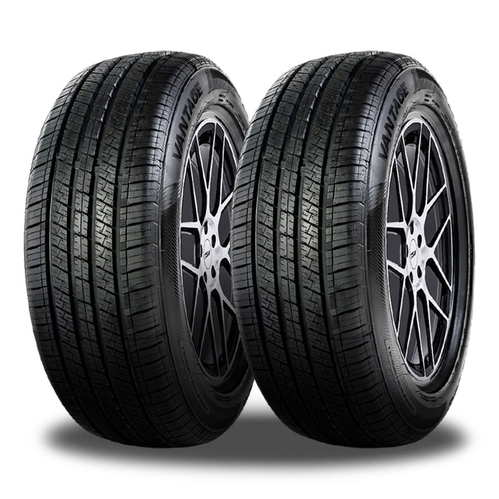2 Vantage Vantage Touring AS 225/60R16 98H SL Tires VT12414 / 225/60/16 ...