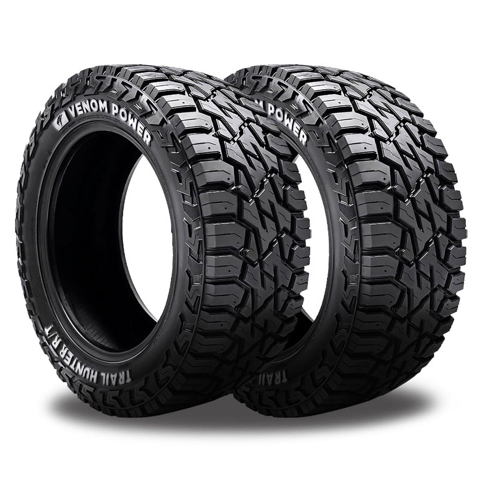 2 Venom Power Trail Hunter R/T RWL 285/65R18 125/122R On/Off-Road Load ...