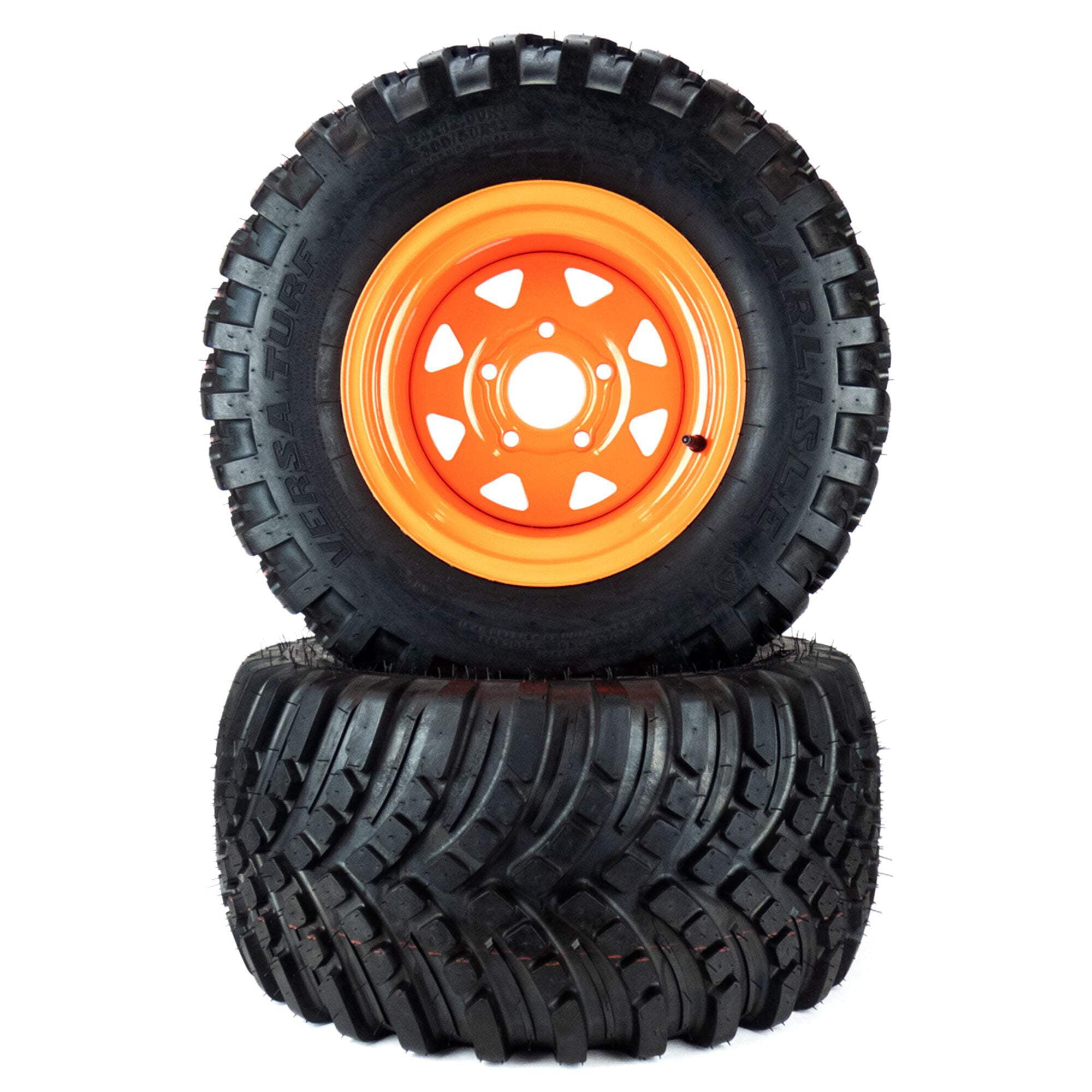 (2) Versa Turf Tire Assemblies 24x12.00-12 Fits Scag Cheetah 61" 72 ...