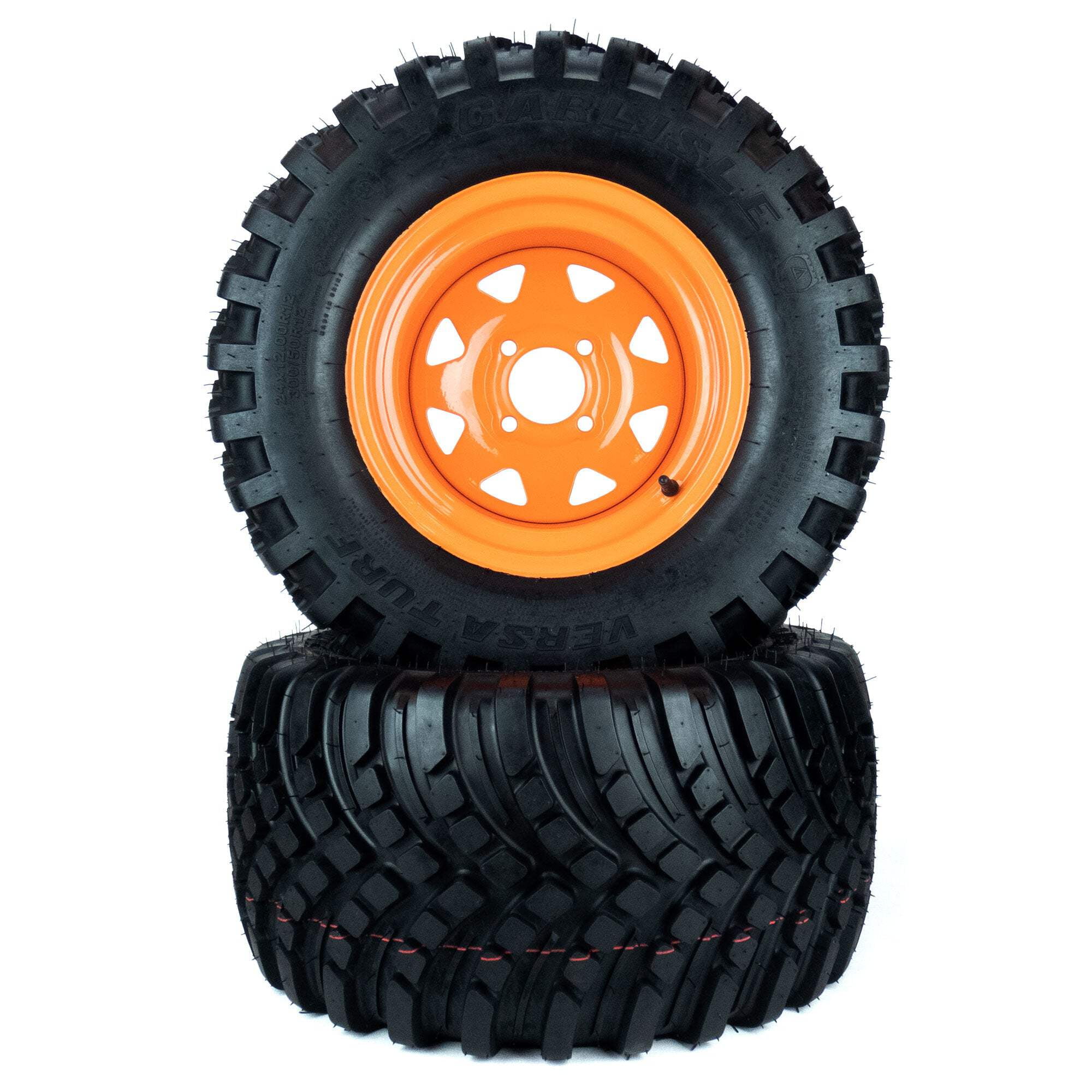 (2) Versa Turf Tire Assemblies 24x12.00-12 Scag Patriot Tiger Cat II 61" 481850 - Walmart.com