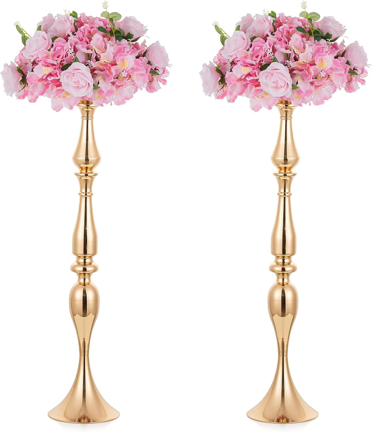 2 Versatile Wedding Metal Flower Arrangement Rack, Candle Holder Stand ...