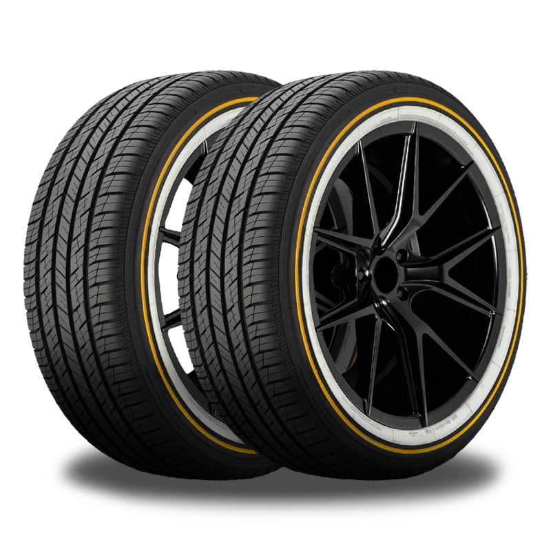 2 Vogue Tyres Custom Built Radial SCT2 305/35R24 112H Gold/White ...