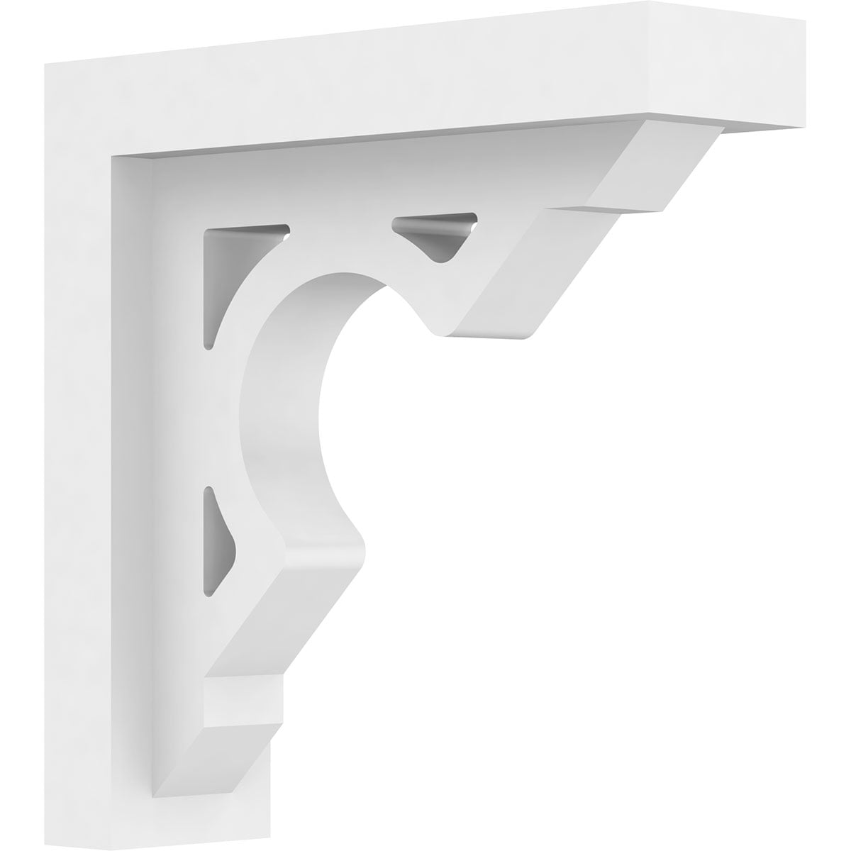 2"W x 7"D x 7"H Standard Sheridan Architectural Grade PVC Bracket ...