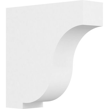 5"W x 8"D x 16"H Standard Olympic Architectural Grade PVC Corbel ...