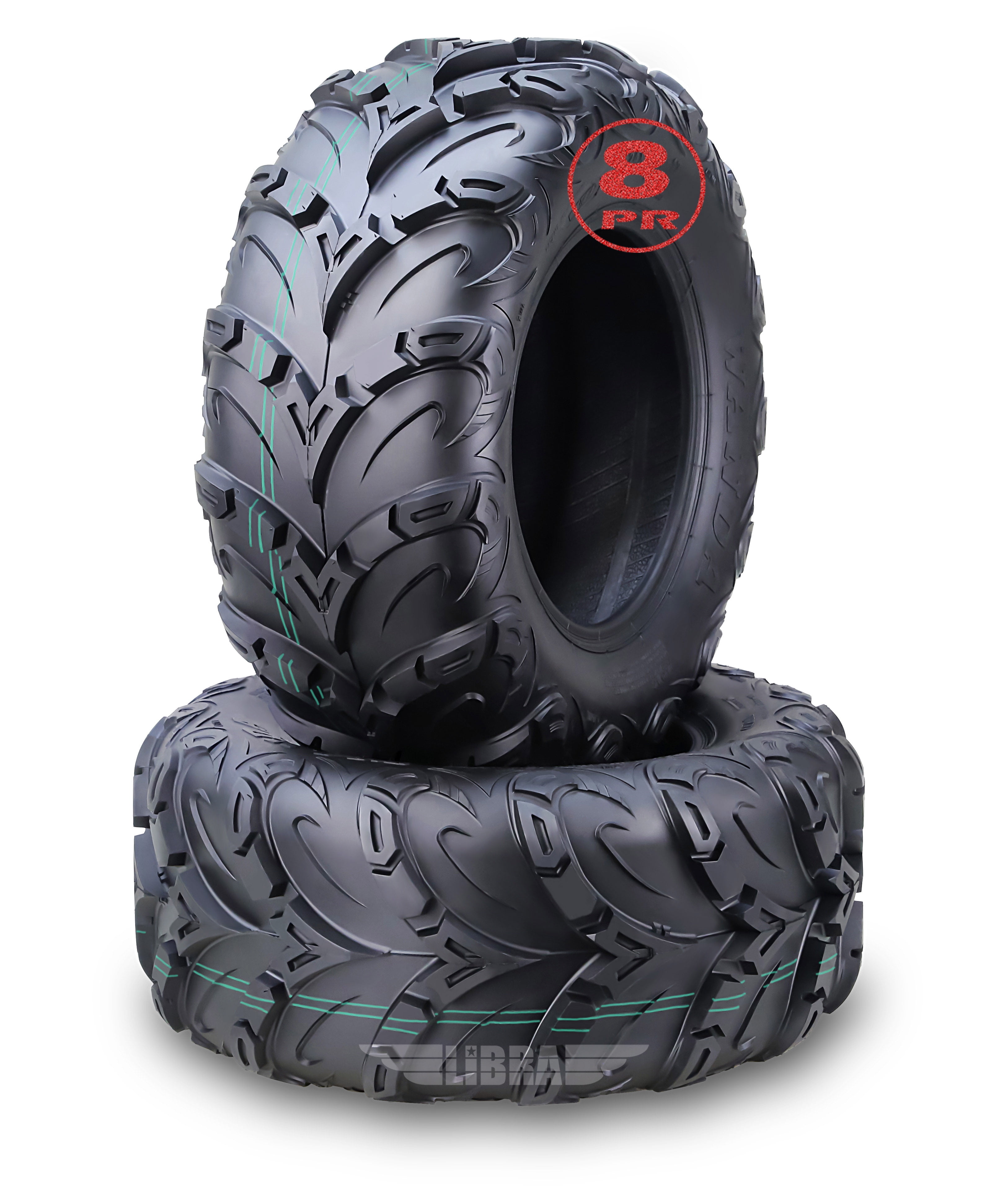 2 WANDA Premium 8PR ATV Tires 24x8x12 fr 2015 Polaris SPORTSMAN EXT ...