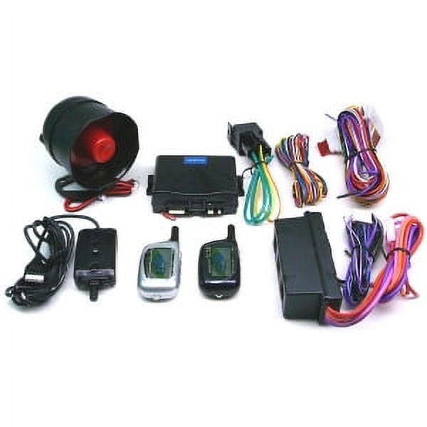 2-WAY FM CAR ALARM SECURITY LCD W/REMOTE ENGINE START - Walmart.com