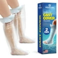 2 Waterproof Leg Cast Cover - Foot Cast Cover for Swimming, Shower and ...