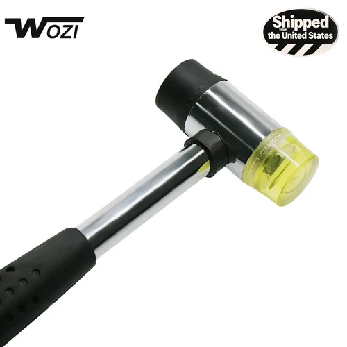 2-Way 25Mm Mini Small Rubber And Nylon Head Face Mallet Hammer Handle ...