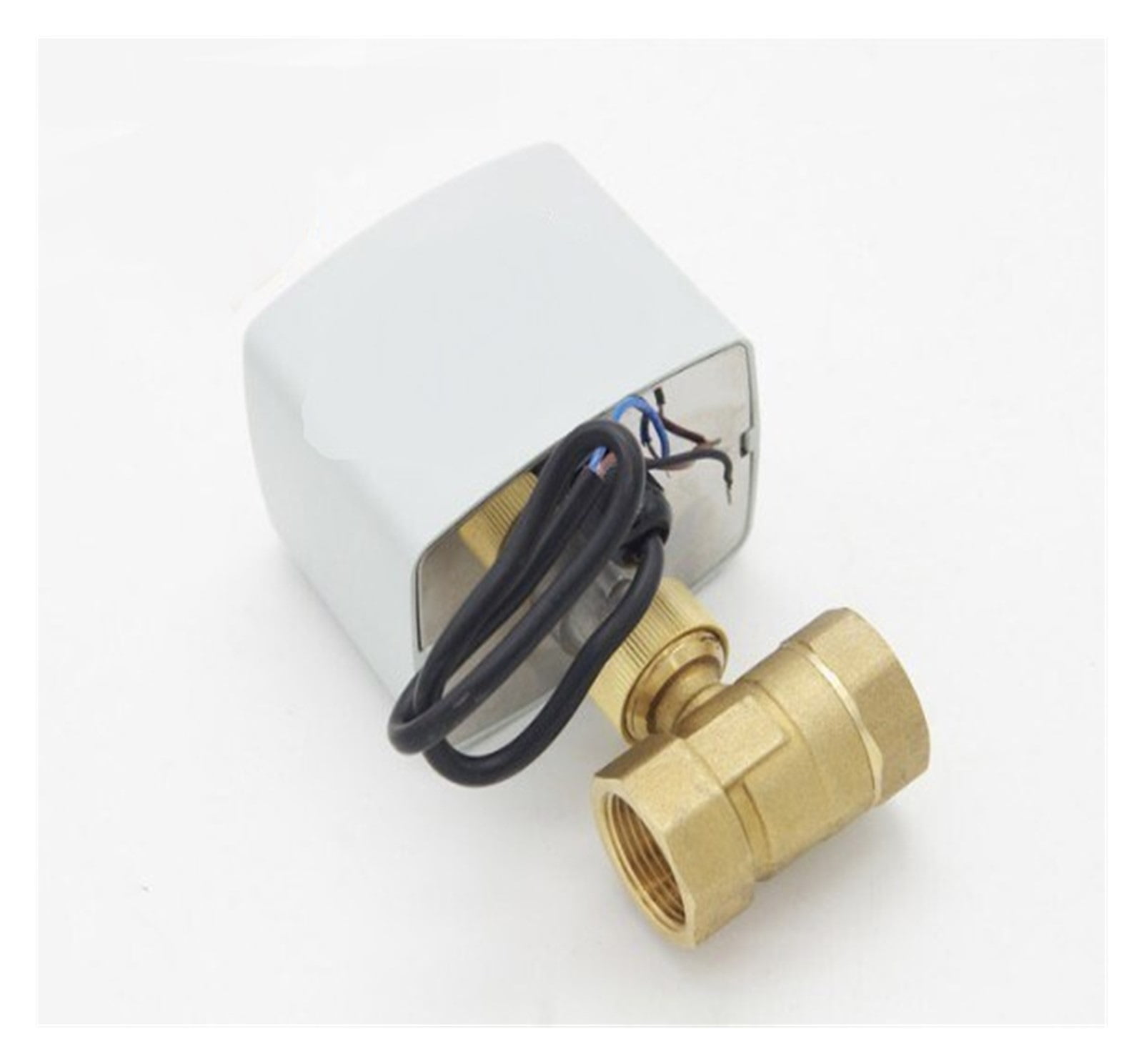 2 Way 3 Wires Motorized Ball Valve Electric Actuator With Manual Switch ...