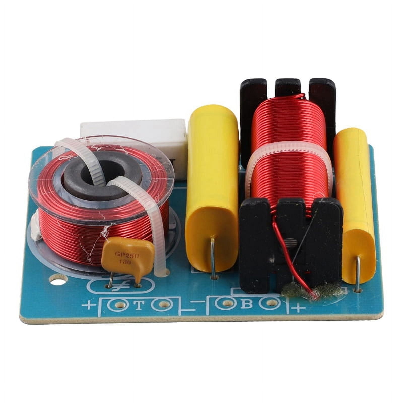 2 Way Audio Frequency Divider DIY Speaker Subwoofer Crossover - Walmart.com