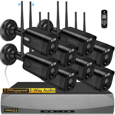 Uniden UC4400 1080P Outdoor Security Cloud System With 5-Port PoE ...