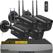 First Alert D-575 Digital Wireless Security Recording System (Black ...