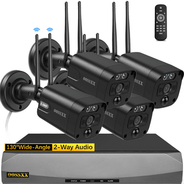First Alert D-575 Digital Wireless Security Recording System (Black ...