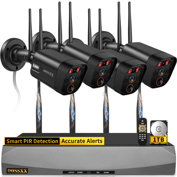 OOSSXX Wireless Security Cameras in Security Cameras - Walmart.com