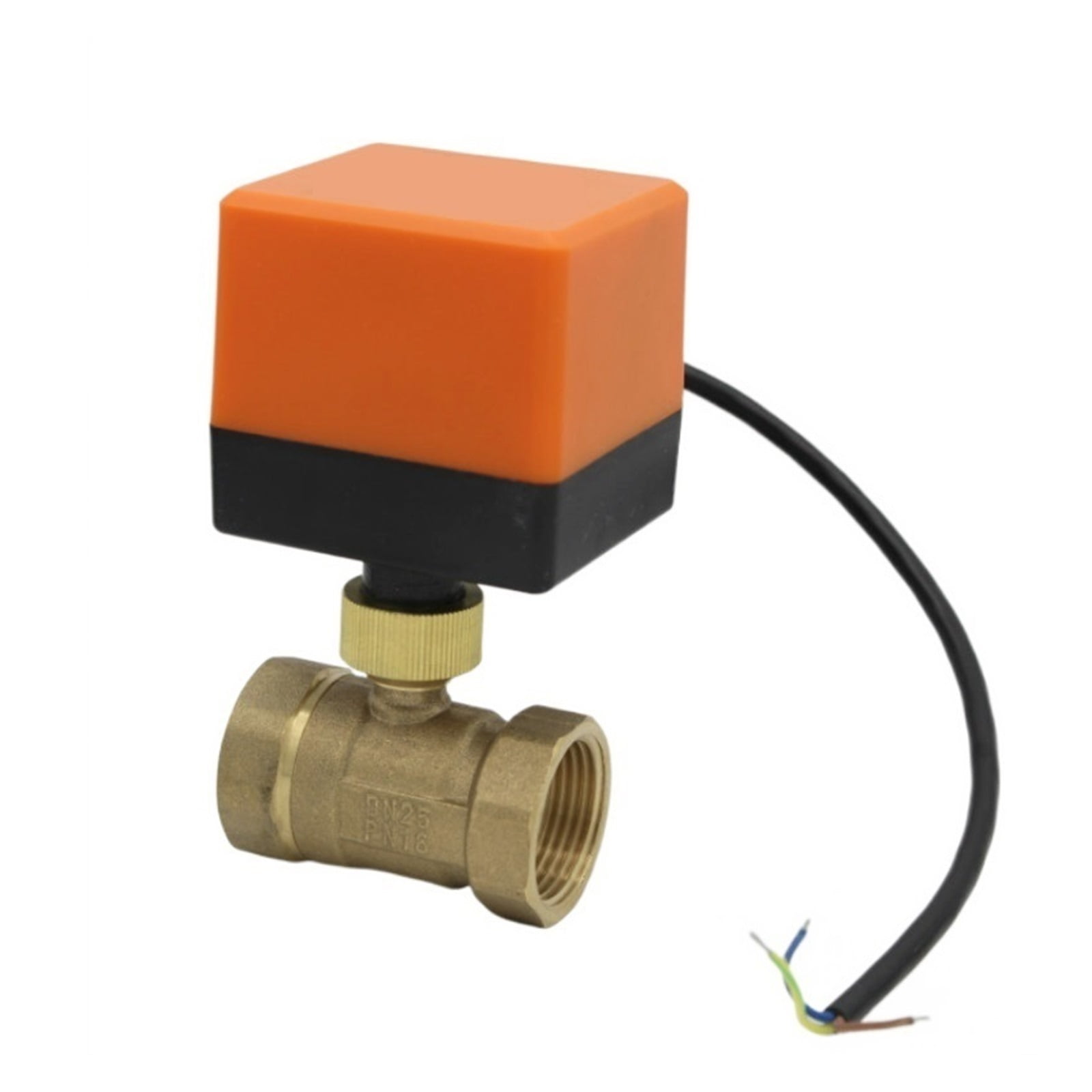 2 Way Brass Valve Motorized Ball Valve Electric Ball Valve Electric Actuator DN15 DN20 DN25 DN32 ...