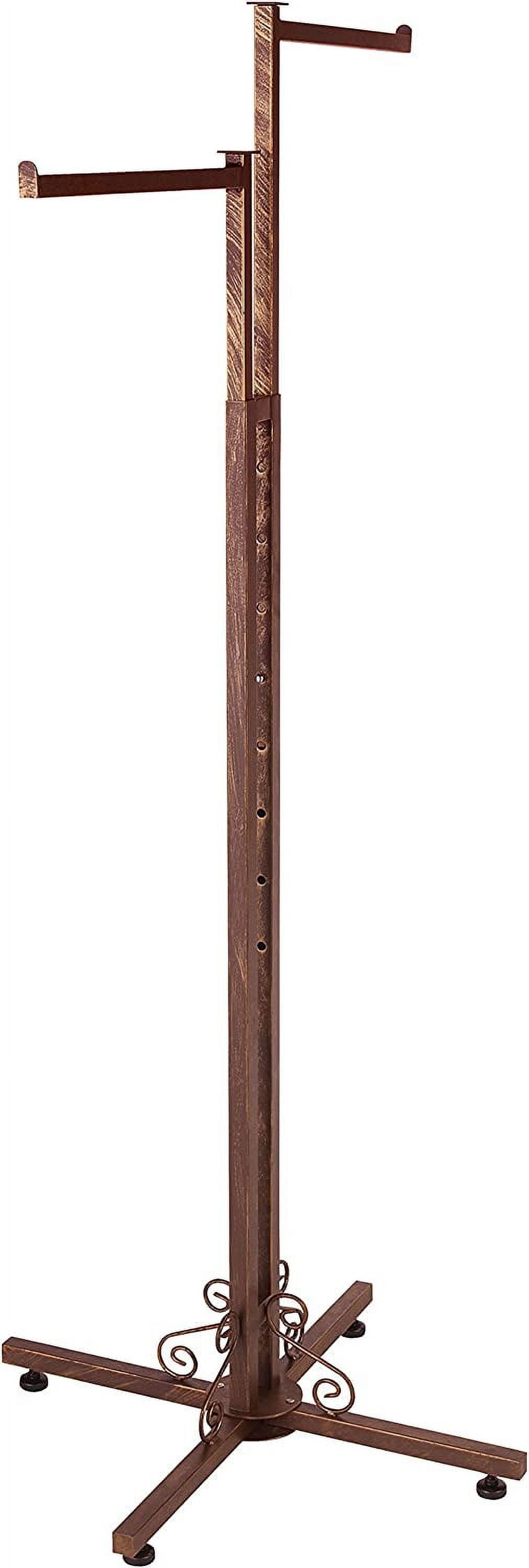 2-Way Clothes Rack with Straight Arms, Boutique Cobblestone Clothing ...