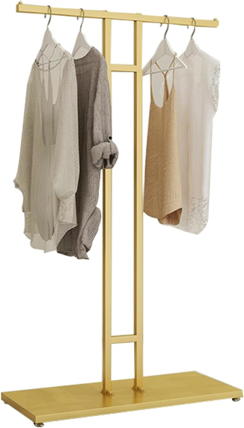 2 Way Clothing Rack with Straight Arms,Heavy Duty Clothes Rack Garment ...