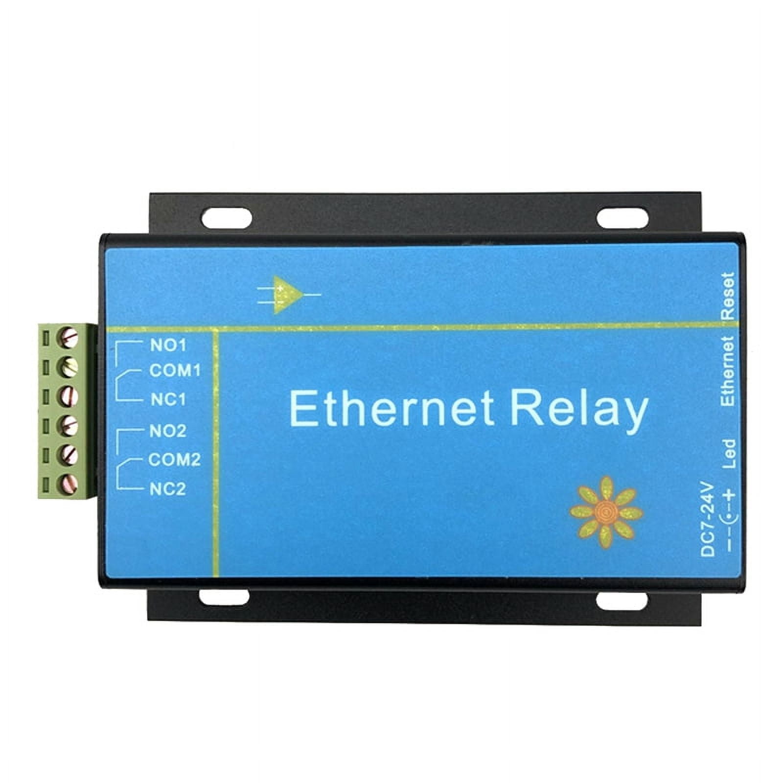2 Way Ethernet Network Relay Module Ip Remote Access Controller ...